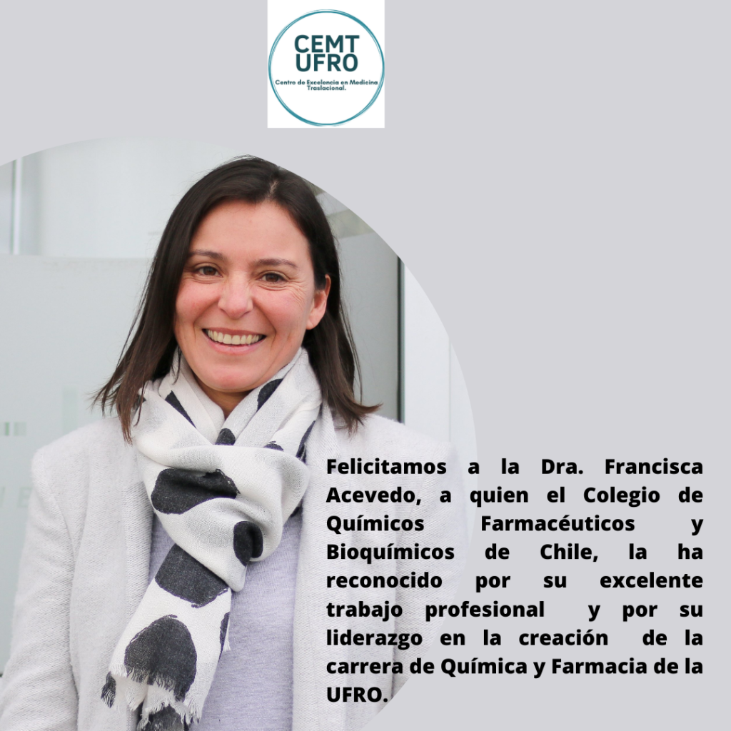 Reconocimieto Dra. Francisca Acevedo